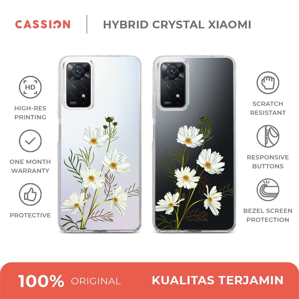 Jual Case Redmi Note Mi 14 13 12 11 T Pro 4G 5G Hybrid Crystal Cassion ...