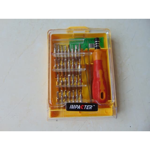 Jual Obeng Set 32 In 1 Toolkit Lengkap Dengan Pinset | Shopee Indonesia