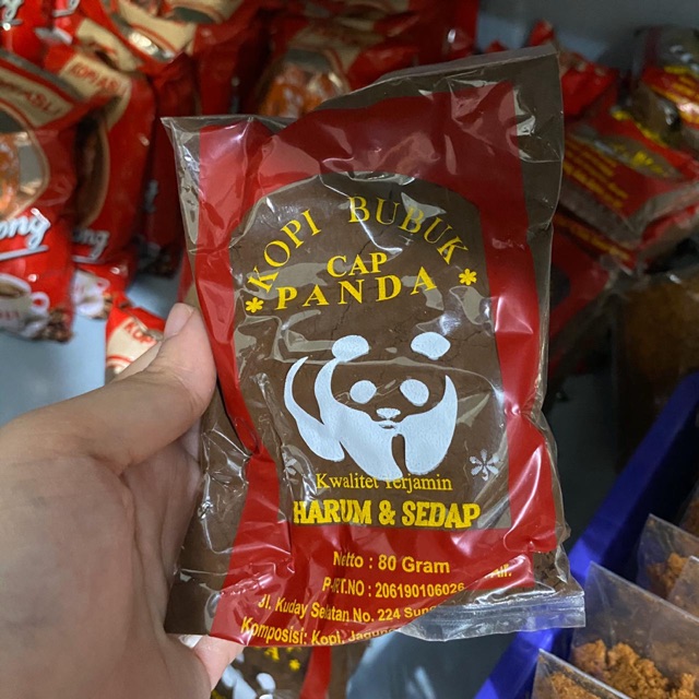Jual Kopi Bubuk Bangka Cap Panda - Bahan Masakan Bangka - Khas Bangka ...