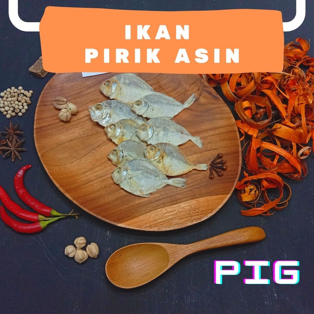 Jual Ikan asin pirik rasa asin gurih pelengkap nasi jagung berat 500 ...