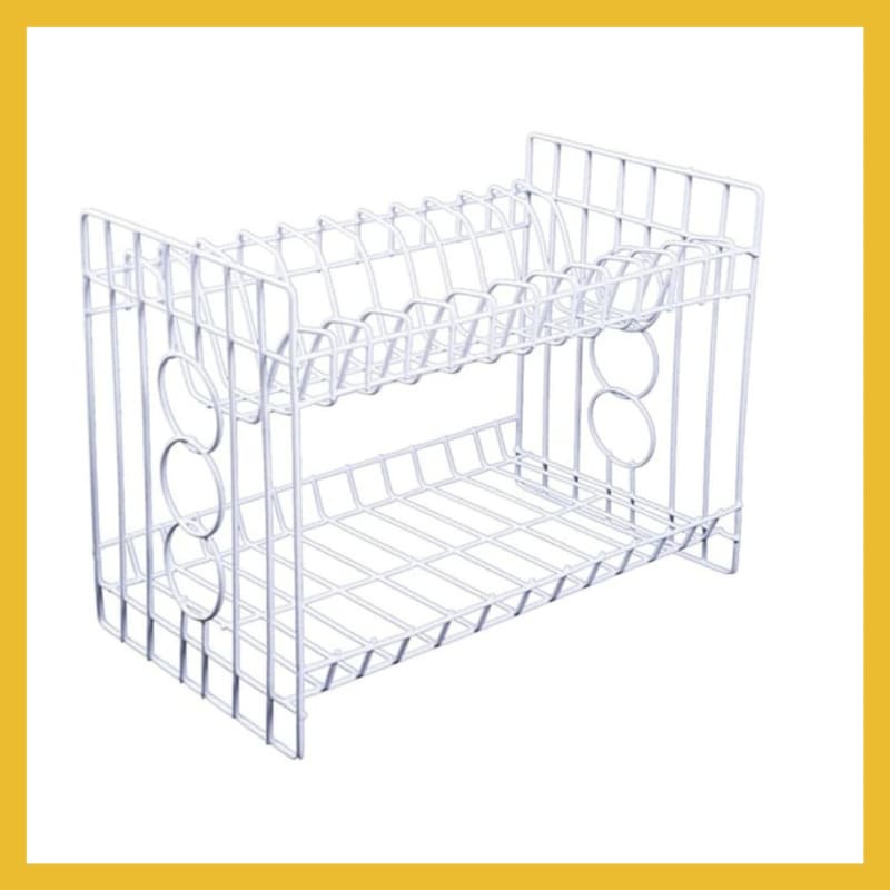 Jual Rak Piring 2 Susun Dragon Kitchen Dish Rack RP 722 41 x 33 x 25 cm ...