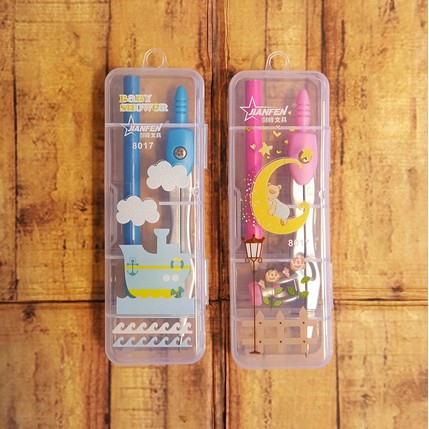 Jual Jangka Besi Set dengan Pensil Kartun | Shopee Indonesia