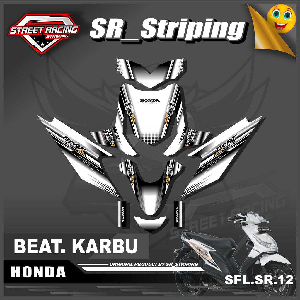 Jual Decal Full Body Beat Karbu 2008 2009 2010 2011 2012 - Variasi ...