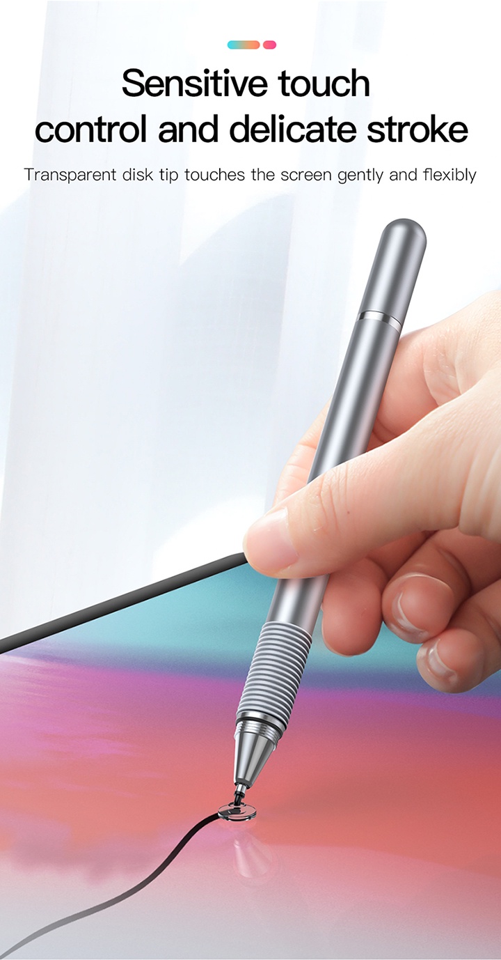 Jual Baseus 2 IN 1 Capacitive Pen Touch Stylus Digital Pen For Ipad ...