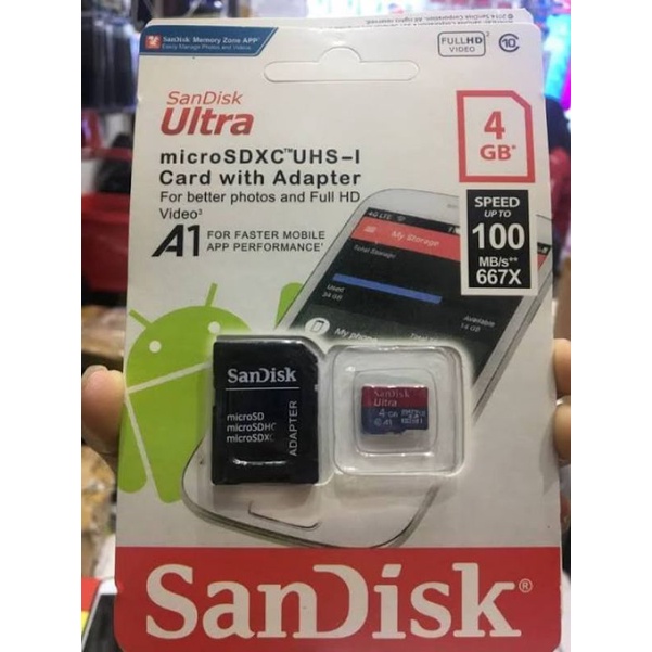 Jual Micro SD 4GB | Shopee Indonesia