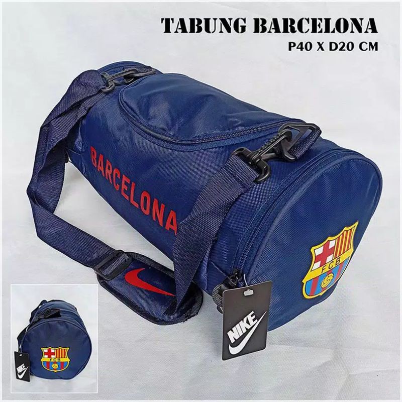 Jual tas slempang tabung barcelona | Shopee Indonesia