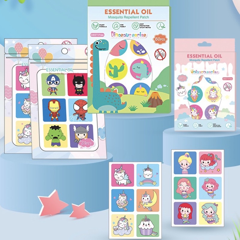 Jual mosquito repellent patch sticker anti nyamuk anak | Shopee Indonesia