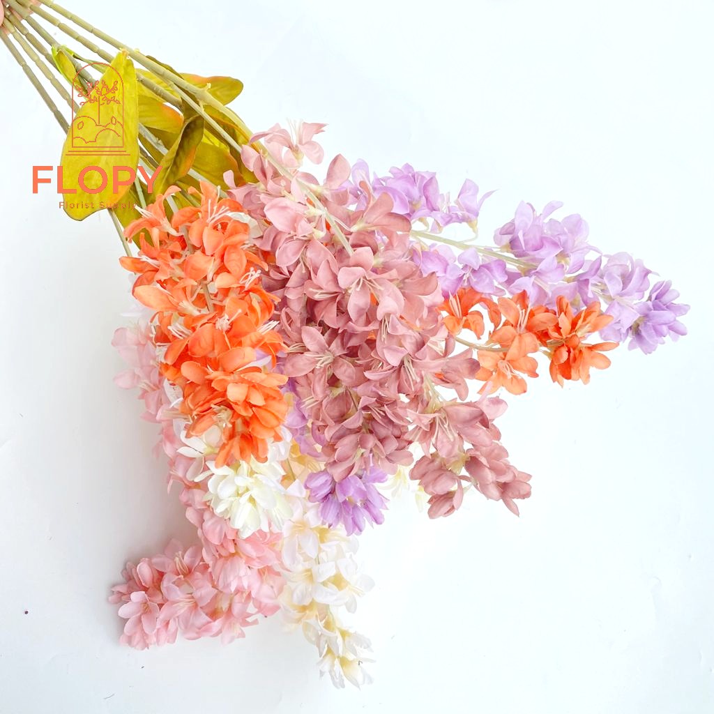 Jual [2 Tangkai] Bunga Delphinium X2 Artificial / Bunga Palsu Plastik ...