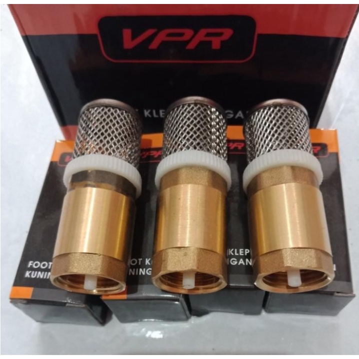 Jual Foot Klep Foot Valve Tusen Klep Kuningan 3/4" VPR Murah | Shopee ...