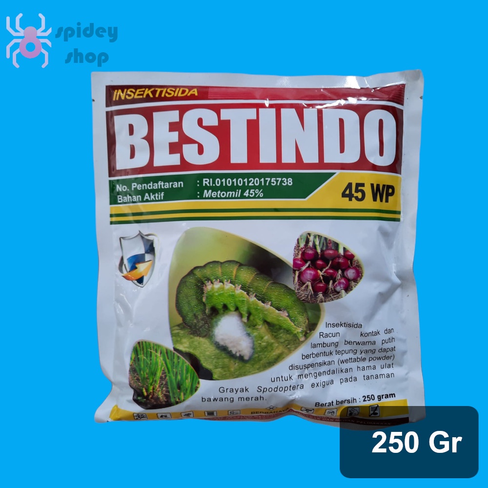 Jual Bestindo 250 Gram Metomil Insektisida Ulat Grayak | Shopee Indonesia