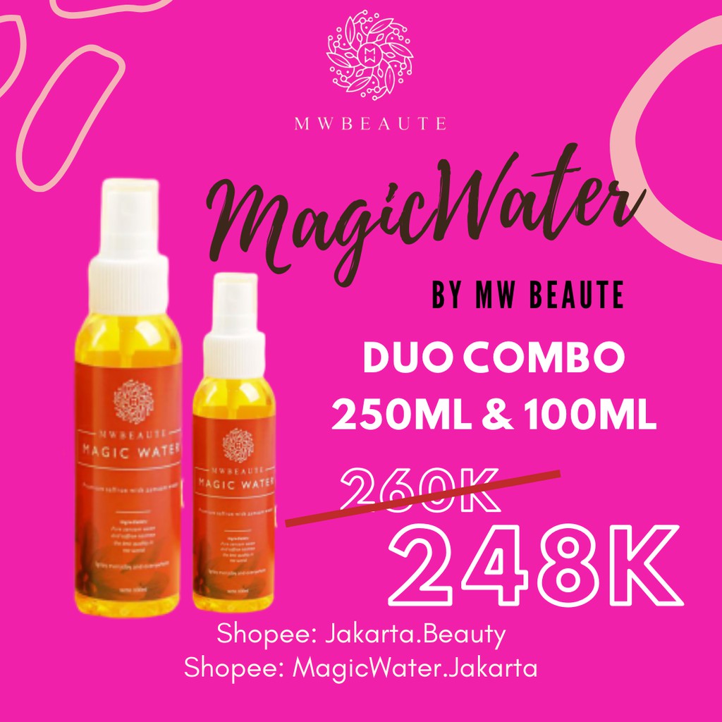 Jual MAGICWATER BY MW BEAUTE COMBO (with premium saffron kashmir ...