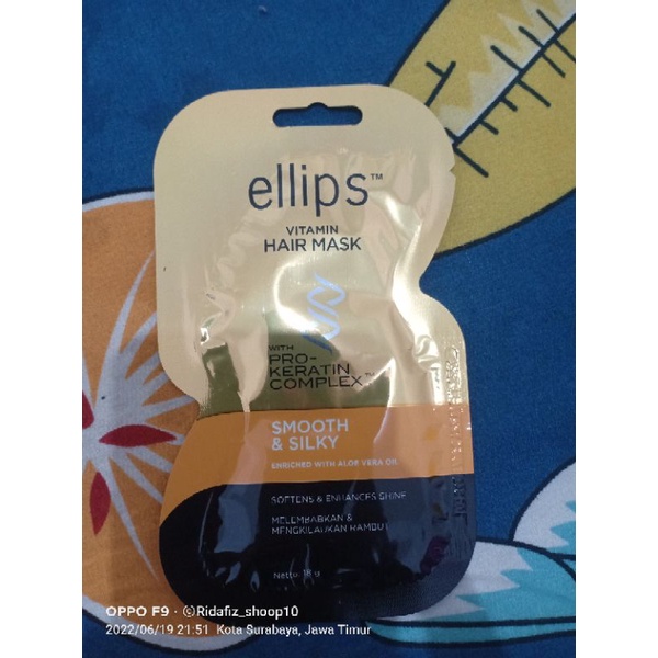 Jual ELLIPS Vitamin Hair Mask Sachet 20g | With Pro-Keratin Complex ...