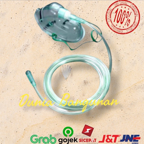 Jual Masker Oksigen O2 Resources/Oxygen Mask Original | Shopee Indonesia