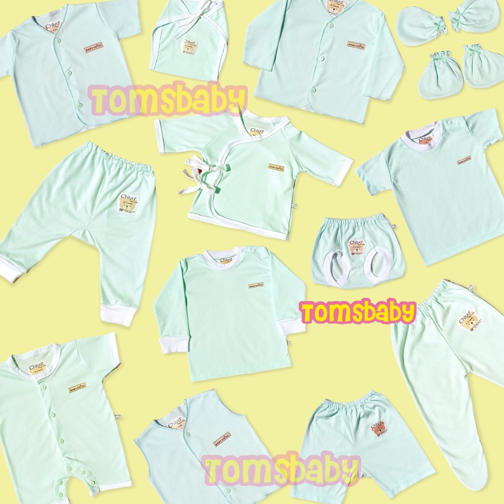Jual [HIJAU 0-3bln] CHIYO BABY 1pcs Baju Kimono Celana Jumper Romper ...
