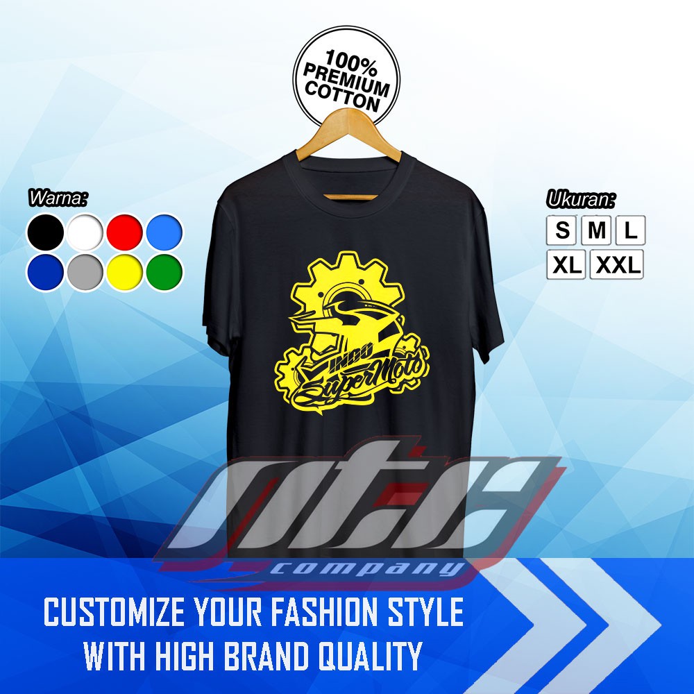 Jual Kaos Baju Racing Indo Supermoto Helm Gear Design Kaos Otomotif ...