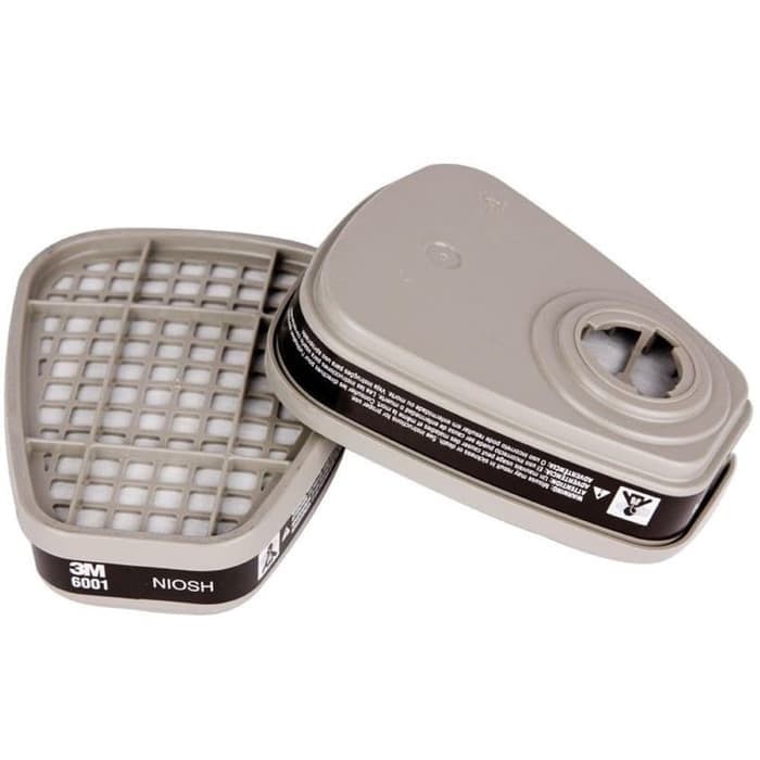 Jual 3M 6001 Filter Masker Organic Vapor Cartridge | Shopee Indonesia