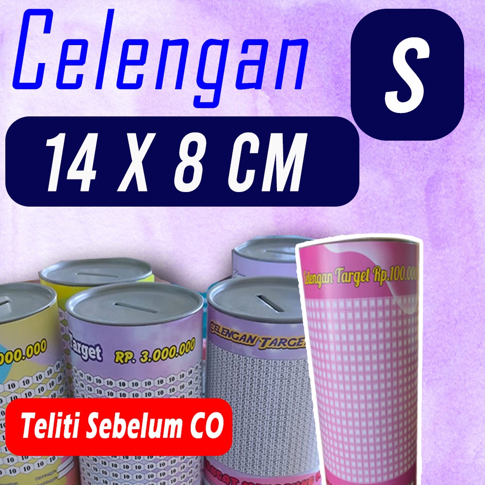 Jual Celengan Target 14 x 8 Cm | Shopee Indonesia