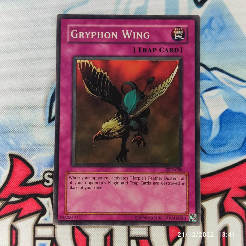 Jual yugioh gryphon wing SDP super rare original | Shopee Indonesia