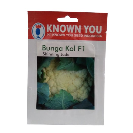 Jual Benih / Bibit Bunga Kol F1 Shining Jade Known You Seed @ 130 Butir ...
