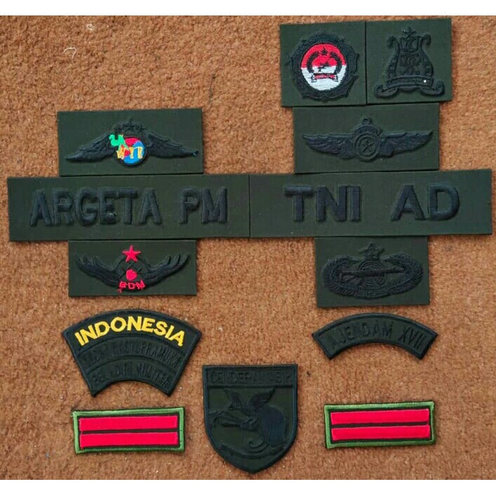 Jual Bordir papan nama PDL TNI | Shopee Indonesia