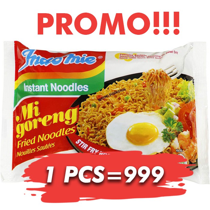 Jual Mie Instant Indomie Goreng 85 gr PROMO | Shopee Indonesia