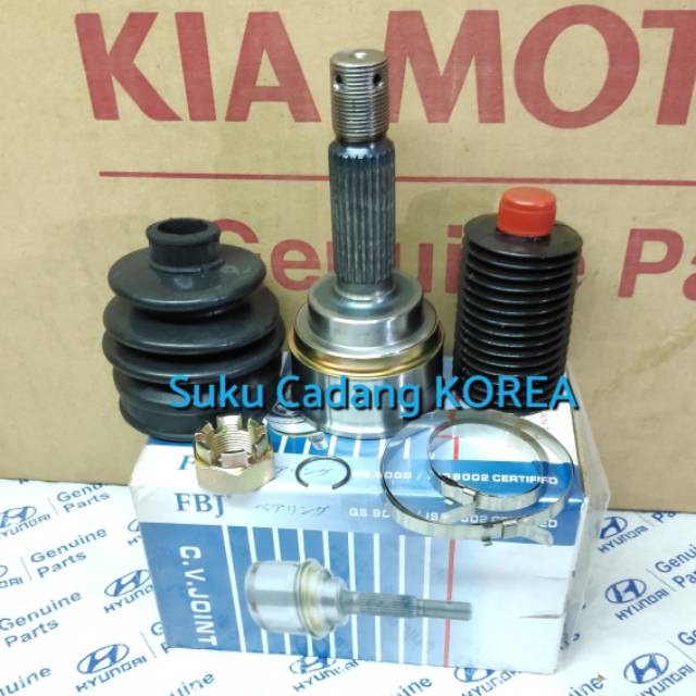 Jual CV joint Outer Kohel Kokel As Roda Luar Hyundai Atoz KIA Visto gigi dalam 19 mata | Shopee ...