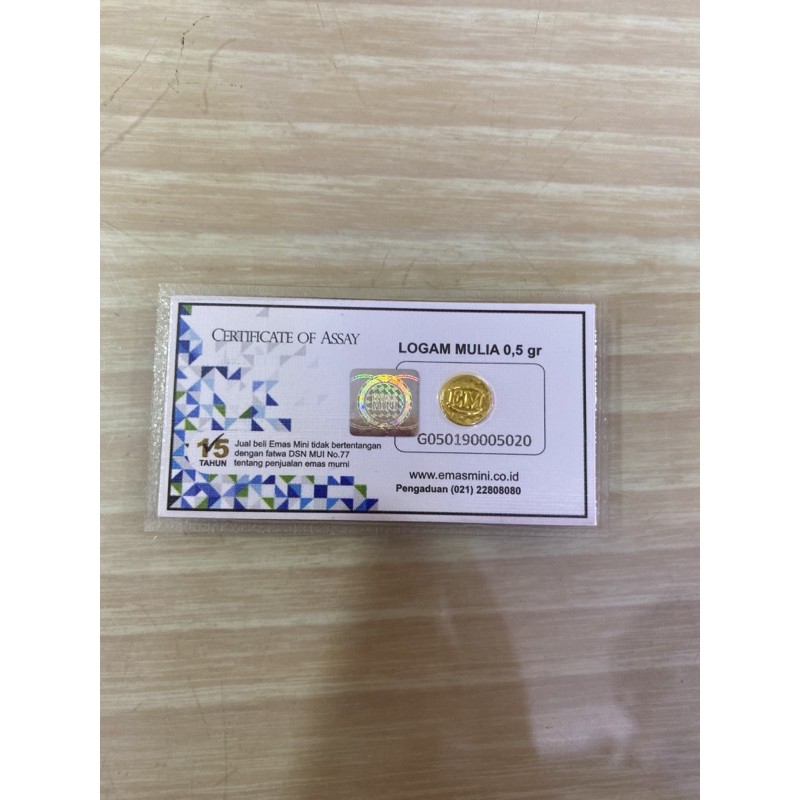 Jual logam mulia mini 0.5gr | Shopee Indonesia