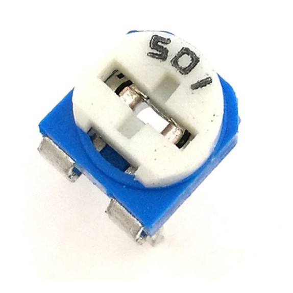 Jual 20pcs trimpot vr 500 ohm variable resistor 501 trimmer 500ohm ...