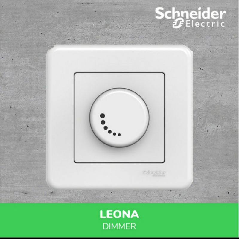 Jual Saklar Dimmer Schneider Leona LNA6800121 | Shopee Indonesia