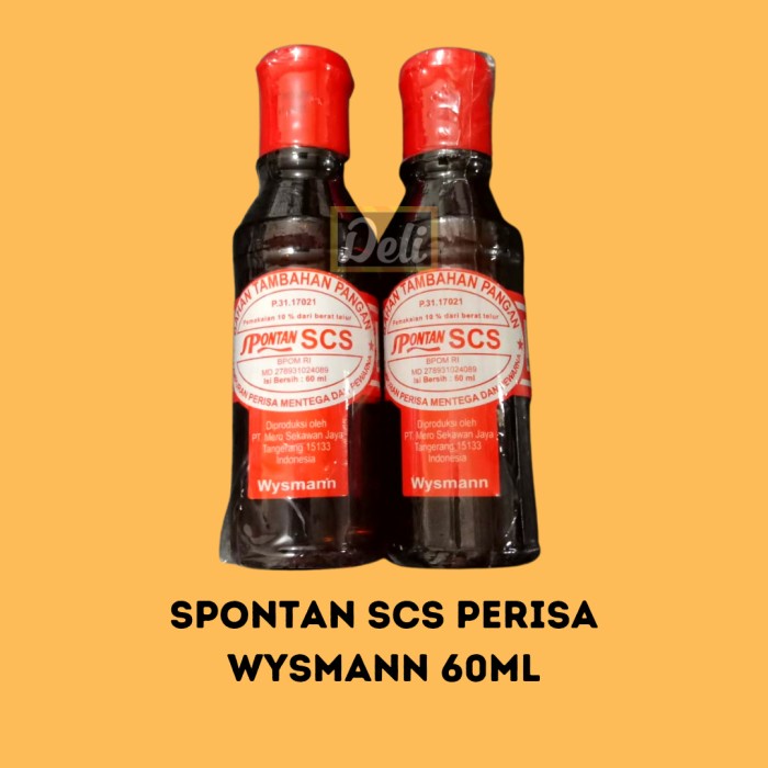 Jual Spontan SCS dan Perisa Wysmann 60ml / Cake Softener / Pelembut ...