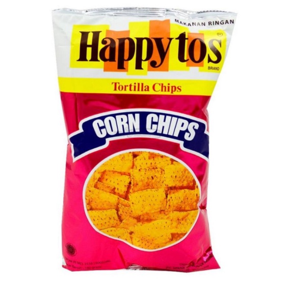 Jual Happy Tos Snack Tortilla Chips Merah 140gr | Shopee Indonesia