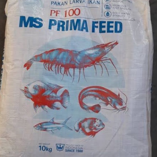Jual pakan ikan Pf 100 prima feed 100 isi 250 gram | Shopee Indonesia