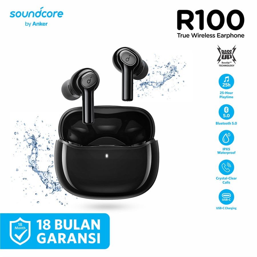 Jual ANKER Soundcore R100 TWS Headset Bluetooth True Wireless Earphone ...