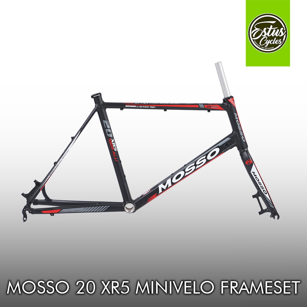 Jual Frame Sepeda Mosso 20XR5 Minivelo 20 Inch Disc Brake Alloy Mini ...