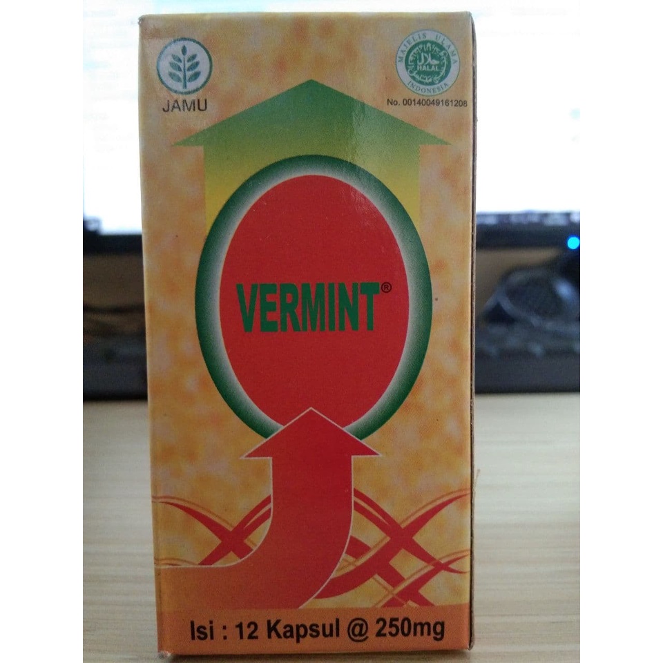 Jual VERMINT OBAT CACING KAPSUL UNTUK TIPES DAN DEMAM TINGGI | Shopee ...