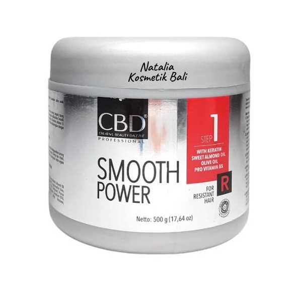 Jual CBD Smooth Power With Keratin Step 1 - Pelurusan Step 1 500gr ...