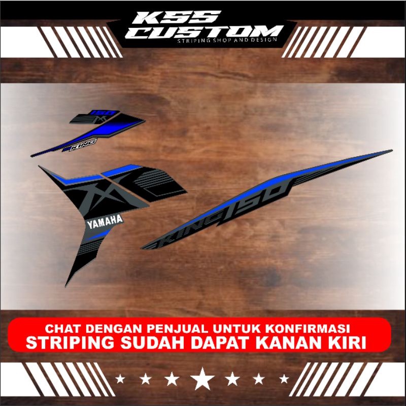 Jual striping mx king 2017 variasi custom - striping mx king variasi ...