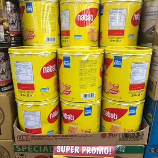 Jual ROTI LEBARAN KALENG Wafer Nabati cheese kaleng | Shopee Indonesia