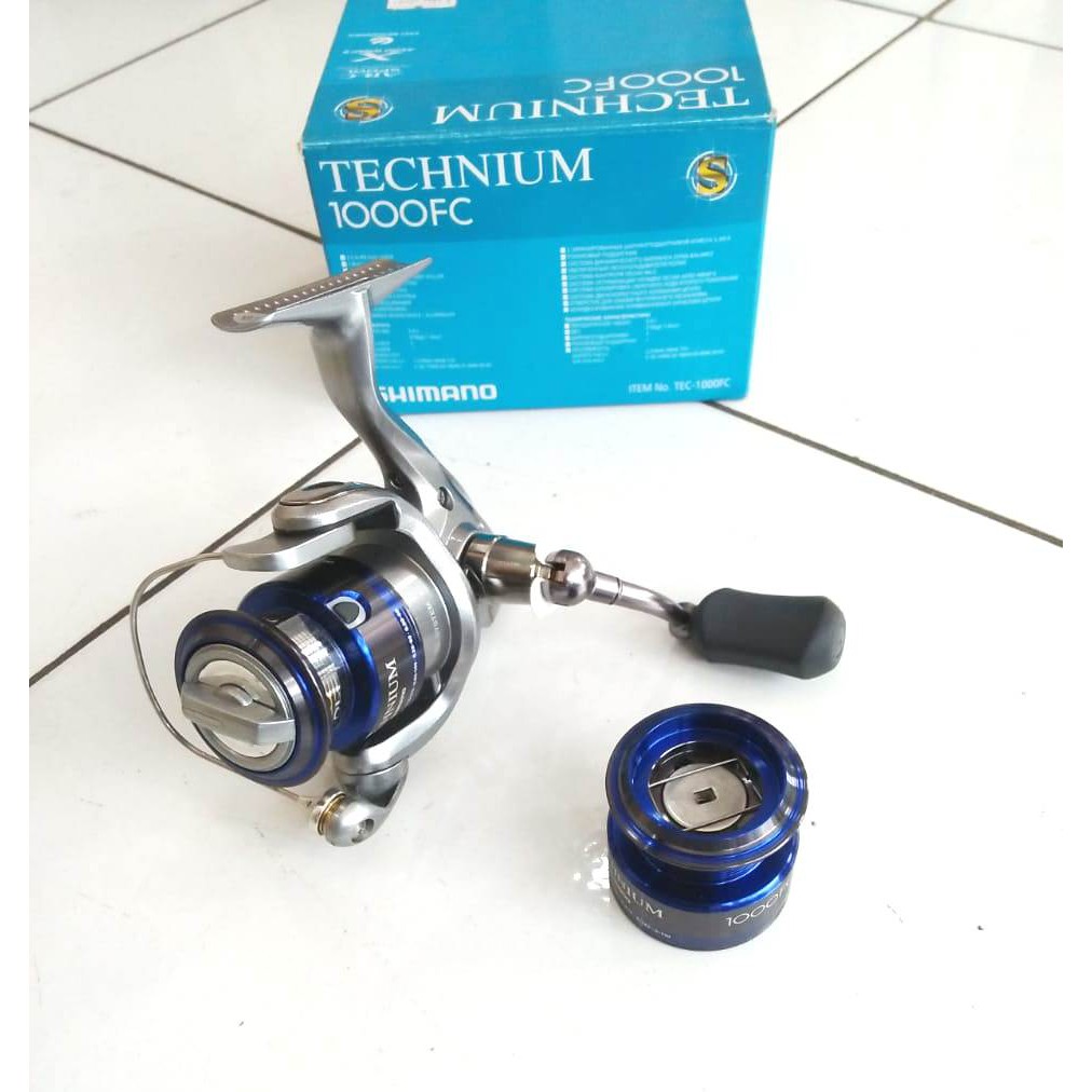 Jual Reel Shimano Technium 1000 FC Double Spool | Shopee Indonesia