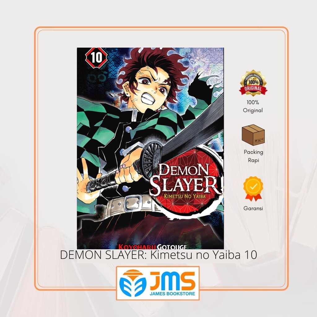 Jual Komik Demon Slayer Kimetsu No Yaiba 10 | Shopee Indonesia