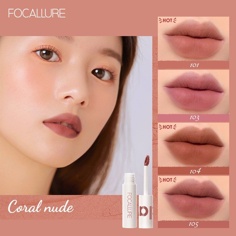 Jual FOCALLURE FA179 True Matte Liquid Lipstick | Waterproof Mist Long ...