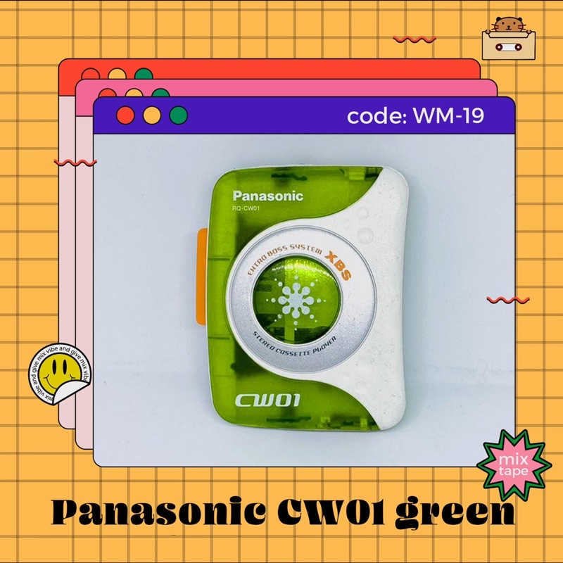 Jual Walkman Panasonic CW01 - EMERALD GREEN (SUPER RARE) | Shopee Indonesia