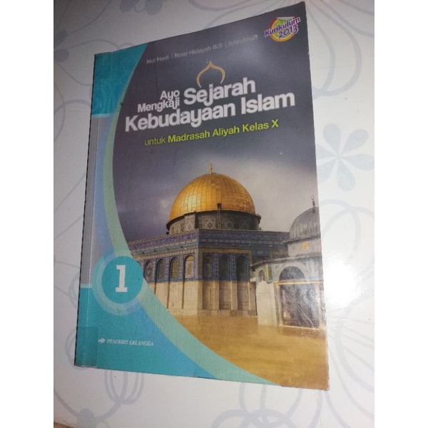 Jual Buku Sejarah Kebudayaan Islam Kelas X Erlangga | Shopee Indonesia