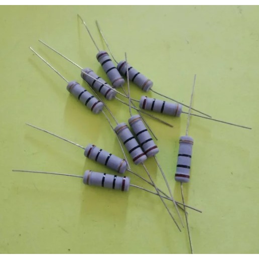 Jual Resistor 10 Ohm 2 watt Resitor Karbon 2W 10ohm | Shopee Indonesia