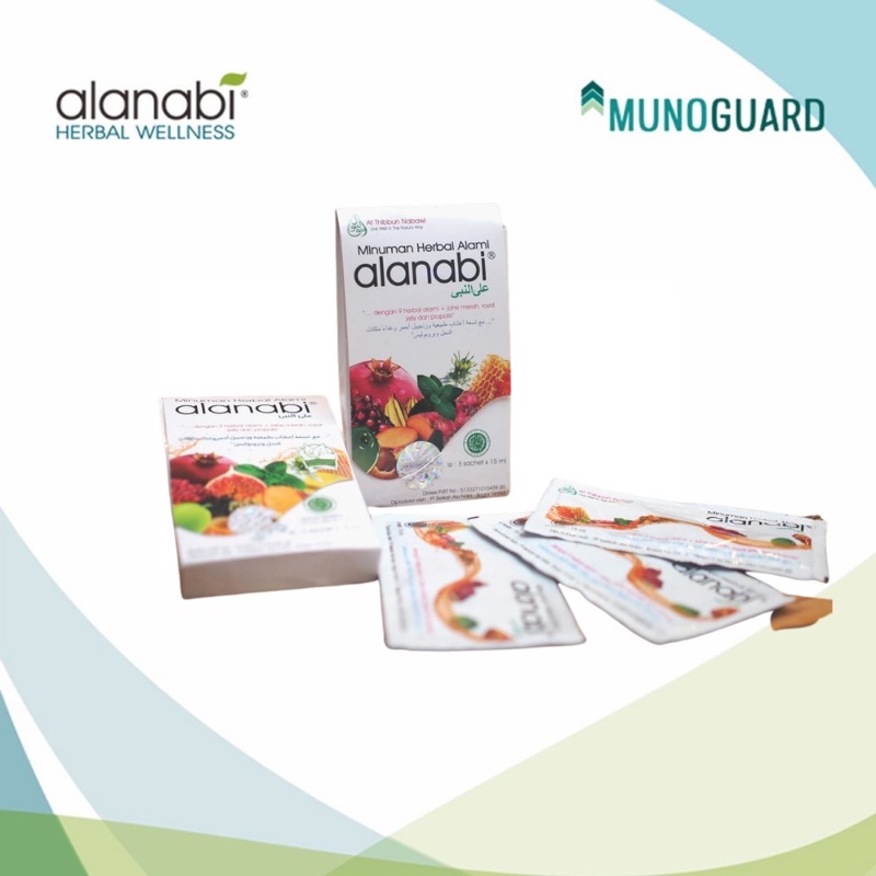 Jual Alanabi Imunoguard - Minuman Herbal Alami - Kemasan Pocket ( isi 3 ...