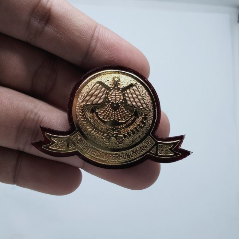 Jual Pin Perhubungan / Pin Perhubungan Magnet / Pin Kemenhub / Pin ...