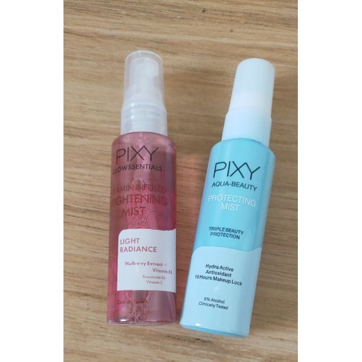 Jual Pixy aqua beauty protecting spray mist/ pixy brightening mist 60ml ...