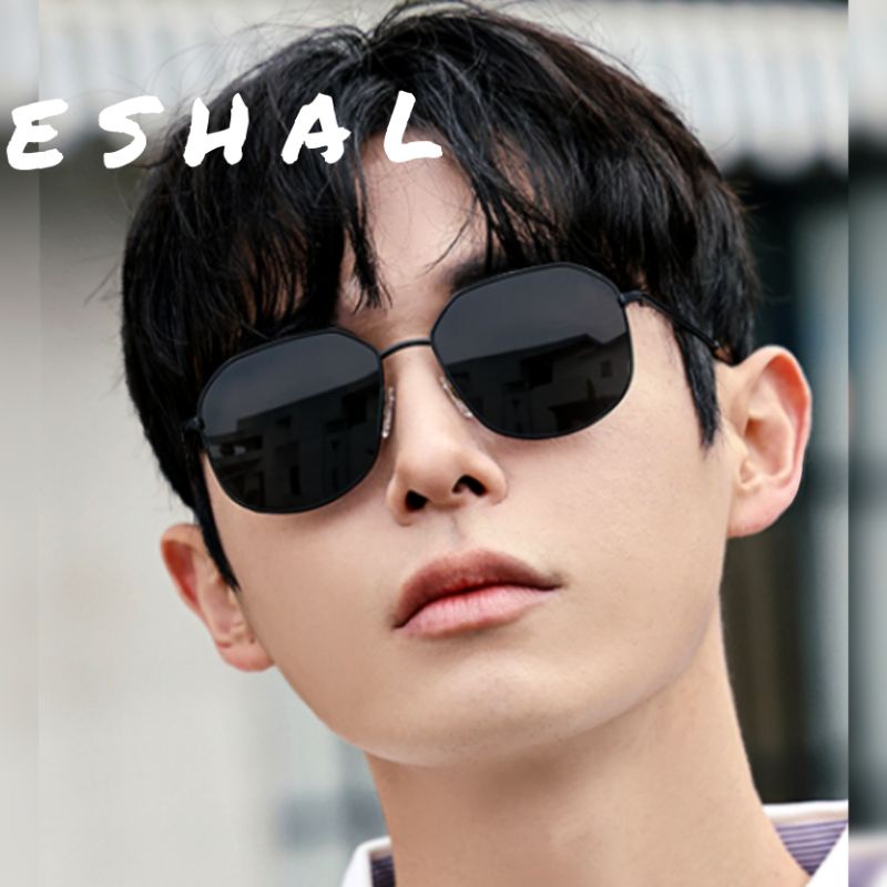 Jual Kacamata kotak square hitam besi retro sunglasses pria wanita ...