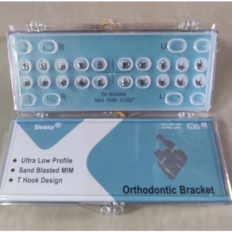 Jual MINI ROTH DX BRACKET ORTHODONTIC | Shopee Indonesia