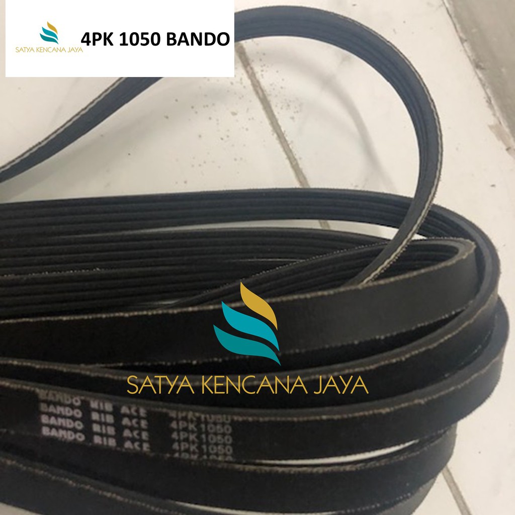 Jual V-BELT/FAN BELT RIBBED BANDO 4PK 1025 / 4PK 1040 / 4PK 1050 /4PK 1095 / 4PK 1190 / 4PK 1210 ...